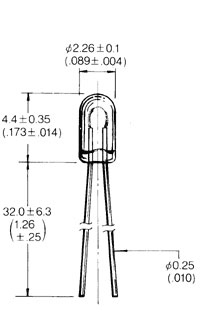 T-3/4 Wire Terminal Lamp 6833 | Oshino Lamps